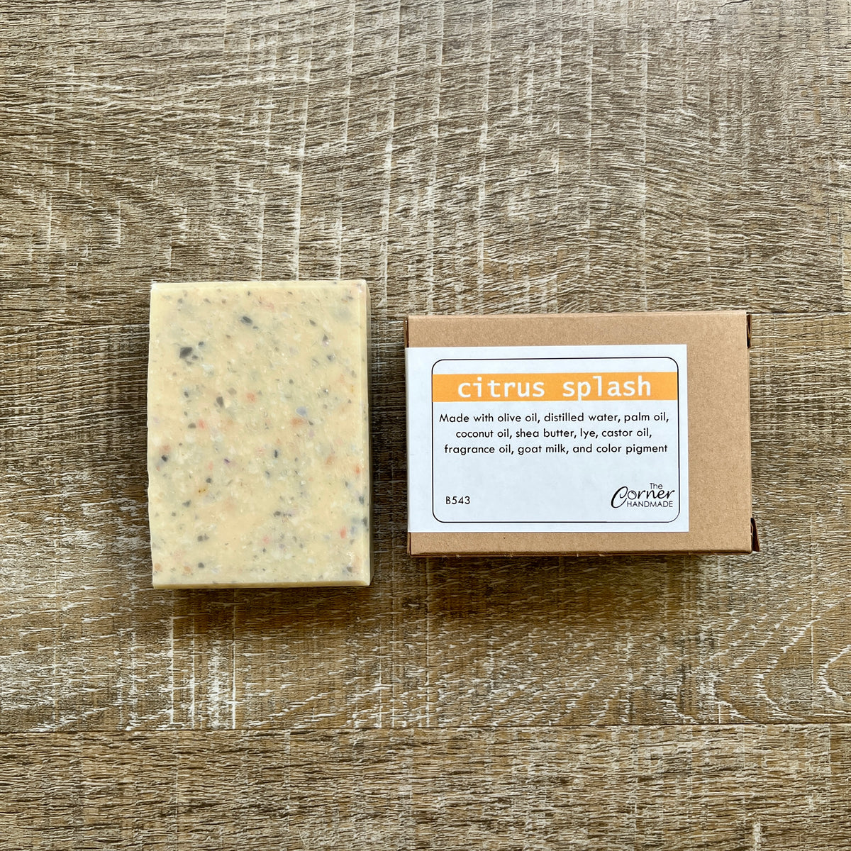 Citrus Splash Soap Bar by The Corner Handmade